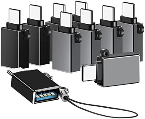 Amazon co jp BaseNew USB C USB アダプター 10個パックUSB C USB A アダプターType C USB コンバーターMacBook