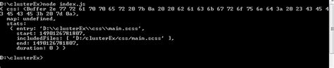 Javascript Css File Not Generating Using Node Sass In Windows Stack
