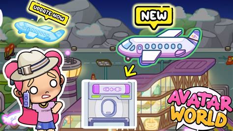 New Update Inside 🤩 Airplane In Avatar World New Super Secrets