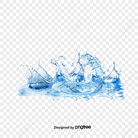 튀어나다 튀겼다 물방울 일러스트물결웨이브아름다움 Png 일러스트 무료 다운로드 Lovepik