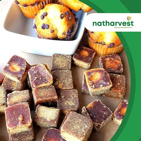 Natharvest Nipa Palm Sugar Cubes 8 8 Oz Natural Non Gmo Vegan Sweetener With Lower Glycemic