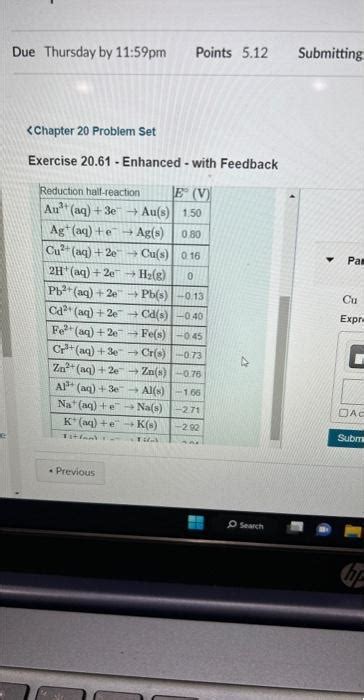 [solved] Exercise 20 61 Enhanced With Feedback Missed