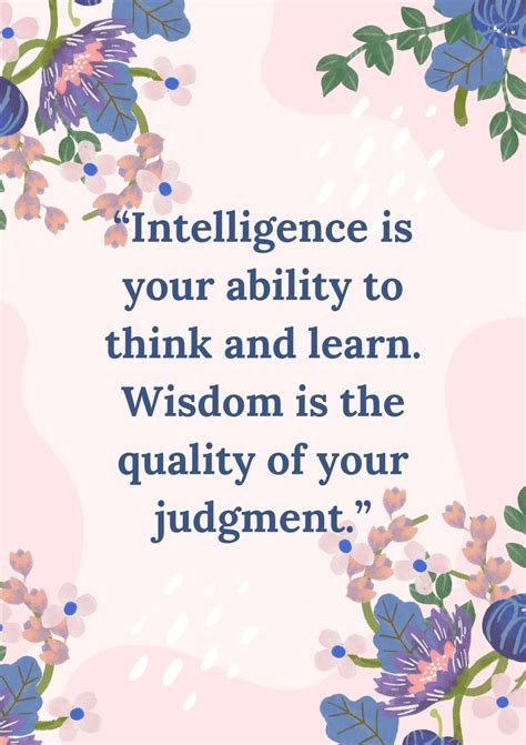 Intelligence Vs Wisdom How It Affects Our Judgment Shameelah R Balkhi Nbc Hwc Posted On The
