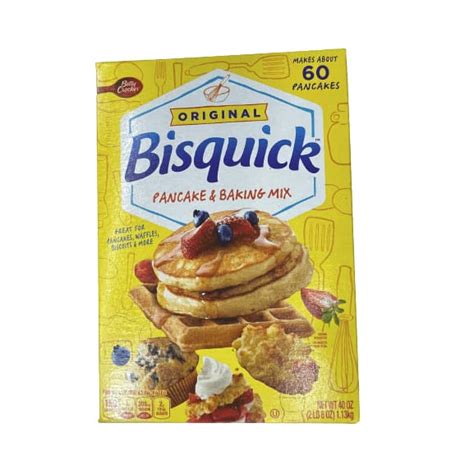 Betty Crocker Bisquick Original Pancake And Baking Mix 40 Oz Shelhealth