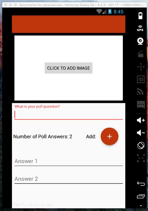Java Floating Action Plus Sign Disappearing On Size Adjustment