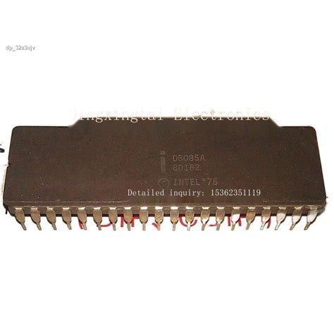 D8085a Intel 8 Bit Hmos Microprocessor 76 Early Old Cpu Collection