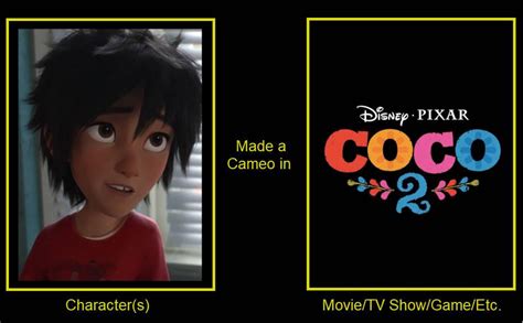 What If Hiro Hamada Made A Cameo In Coco 2 By Hwolfdragon908870 On