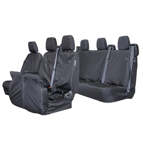 Transit Custom Seat Covers Full Set For Double Passenger