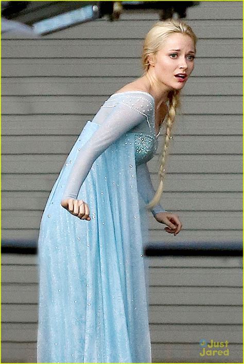 Georgina Haig Spotted In Full Elsa Costume Again On Once Upon A Time