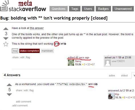 Why Markdown Bold Rendered As Italic On Parts Of Words Meta