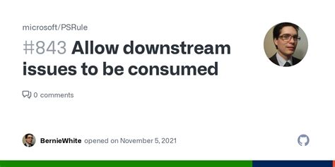 Allow Downstream Issues To Be Consumed · Issue 843 · Microsoftpsrule