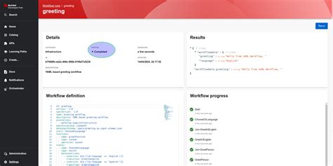 Quick Start Rhdh Orchestrator