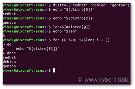 How To Find Bash Shell Array Length Number Of Elements Nixcraft