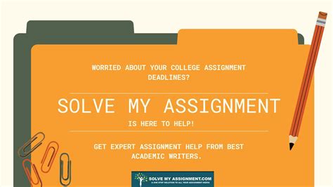 Get Assignment Help Online Usa Solve My Assignment By Solve My