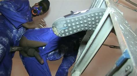 Big Black Cock Fucks A Big Dicked Bottom Bareback Thisvid Com