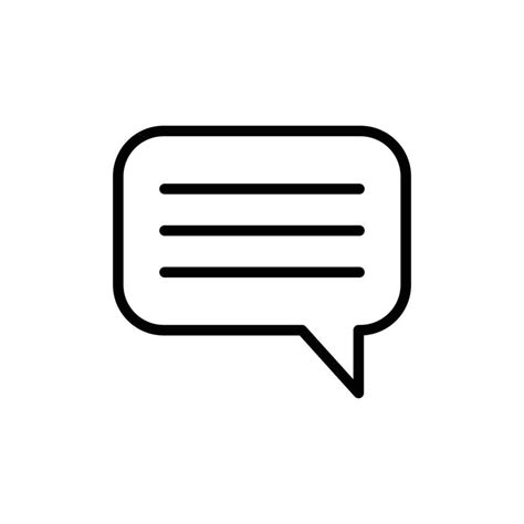 Bubble Speech Icon Vector Design Template In White Background 40982202 Vector Art At Vecteezy