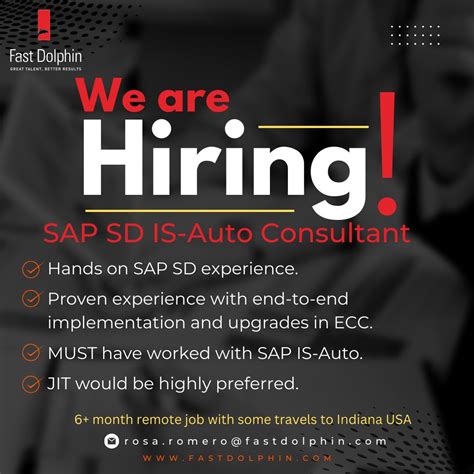 Linkedin Mexico Sap Sapsd Automotive Mexicojobs Sapjobs Fast
