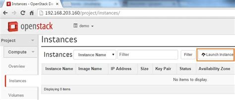 Launching The First Openstack Instance UnixArena