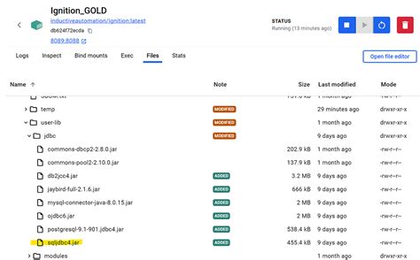 Ancient JDBC Driver For MSSQL On Docker Version Ignition Inductive Automation Forum