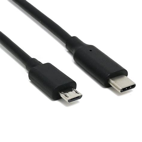 Usb C To Micro Usb Cable Black M Buy In Australia Tph Core Electronics