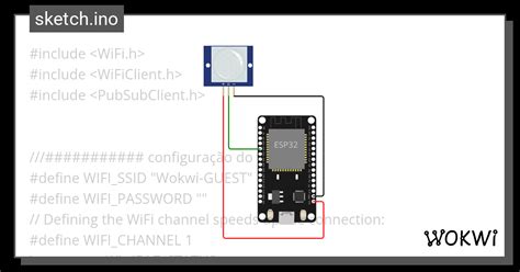 Projeto Sensor De Movimento Wokwi Esp32 Stm32 Arduino Simulator