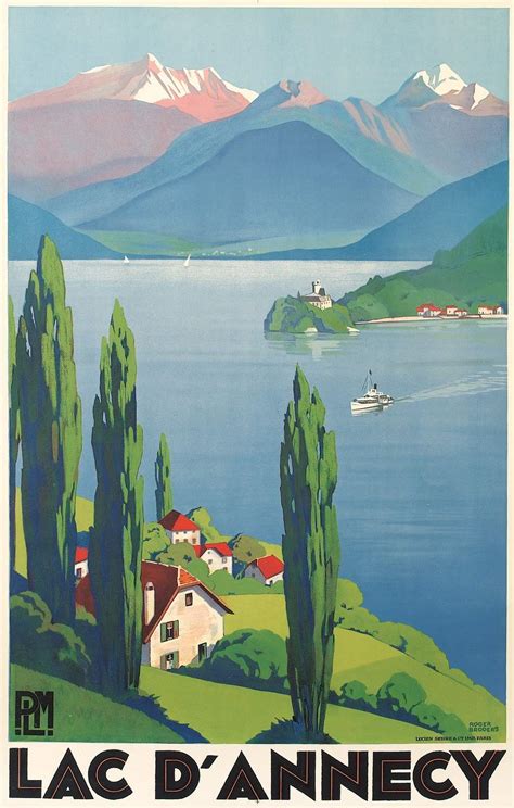 15 Beautiful French Art Deco Travel Posters By Roger Broders