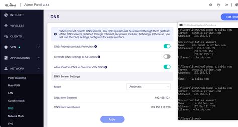 468 Problems With Dns Set To Automatic Vpn Dns Leaks Glinet