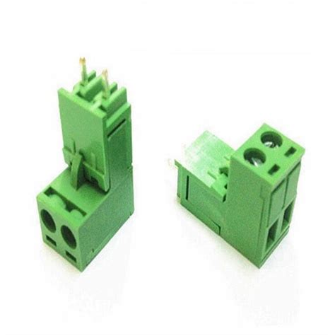 5 08mm Pitch Straight Pin Pluggable 2 Pitch Terminal Blocks China Terminal Block And Screw