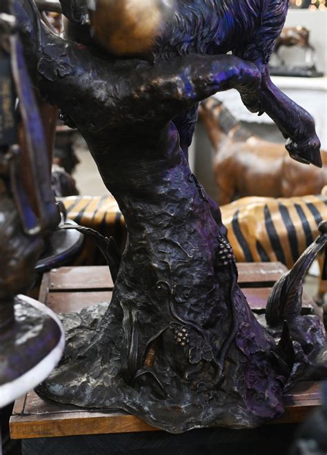 Classical Bronze Pan With Pipes Satyr Statue Garden Sculpture