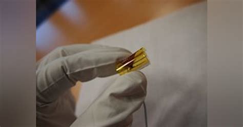 Optical Circuits Have Bendable And Stretchable Interconnections Laser Focus World