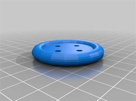 Free 3d File Button Radius 4 Holes 🏠・3d Printing Template To Download・cults