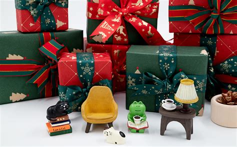 Raqwi Cute Mini Frog And Cat Figurine For Office Home