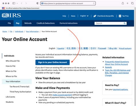 How To View Your IRS Tax Payments Online Countless