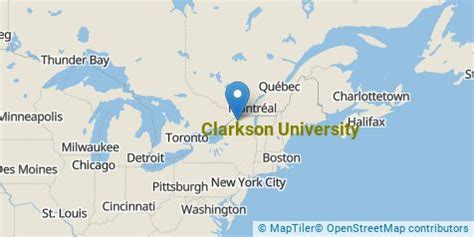 Clarkson Campus Map