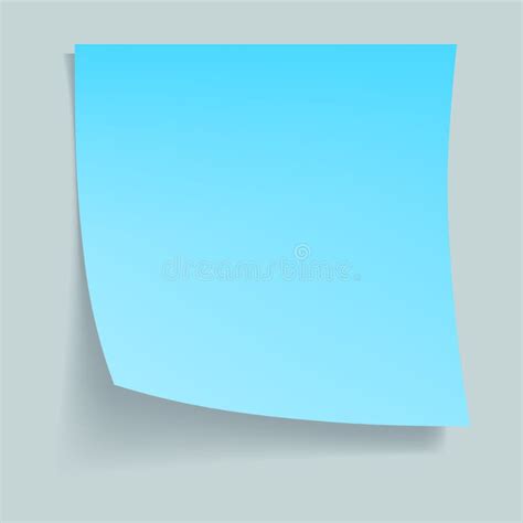 Memo Stick Bookmark Concept Background Realistic Style Stock Vector Illustration Of Note