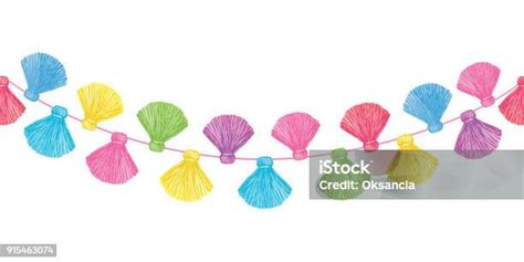 벡터 화려한 장식 술 가로 원활한 반복 테두리 패턴을 설정합니다 수 제 카드 초대장 벽지 포장 보육 디자인에 대 한 좋은 0명에 대한 스톡 벡터 아트 및 기타 이미지