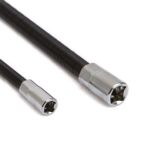 Flexible Socket Extension 2pc 1 4 X 6 3 8 X 8 Long Ratchet Set Flex Bar Tool Property Room