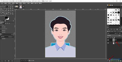 Gimp怎么换证件照背景色？ Gimp更换证件照背景颜色的方法 极光下载站