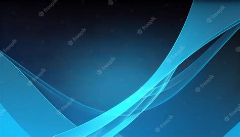 Premium Photo Abstract Background Waves Blue Color Ui Ux Design