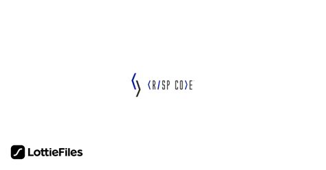 Free Crisp Code Logo Animation 1 Animation By So Kotani Lottiefiles
