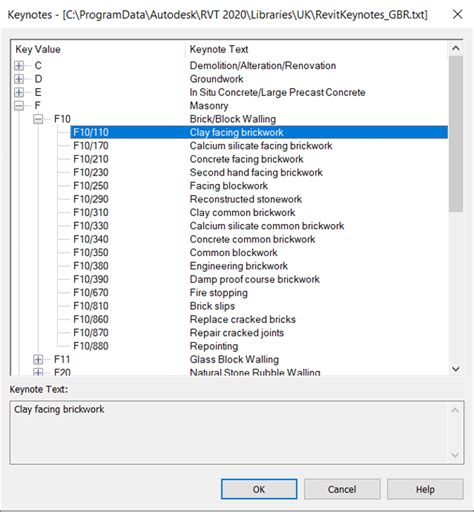 How To Create And Manage Keynotes In Revit A Step By Step Guide