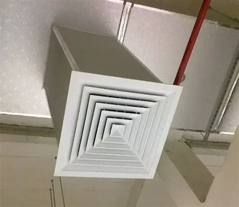 Aluminium Ceiling Diffuser For Industrial Shape Square At Rs 500