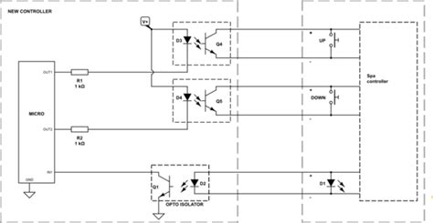 Relay Interfacing Microcontroller With External Circuit Detect Led