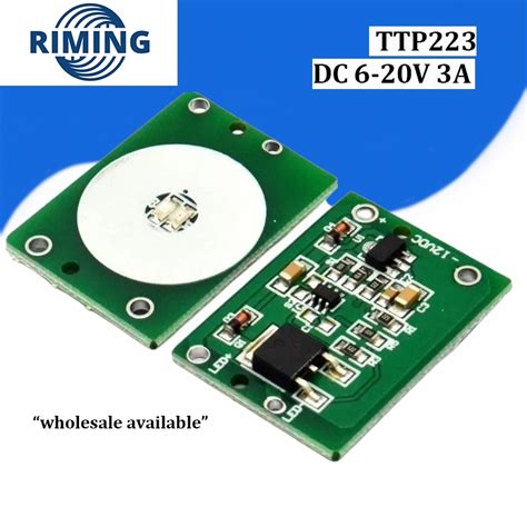 12v capacitive touch switch sensor module push button touching key