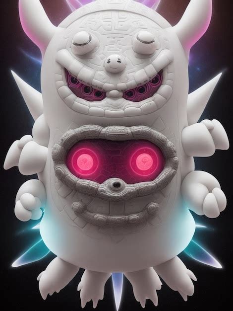 Premium Ai Image Devil Android Terror Scary