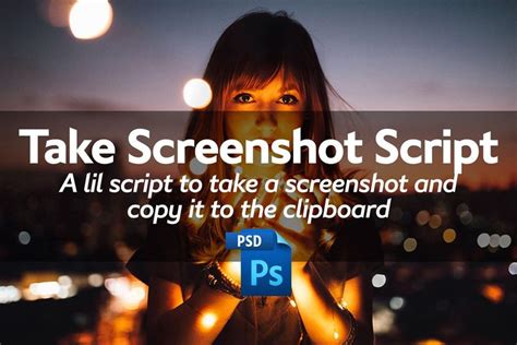 Take Screenshot Script For Photoshop Photoshop Ads Script