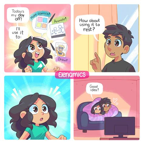 Elenamics On Twitter Taking A Break Is Productive Too English