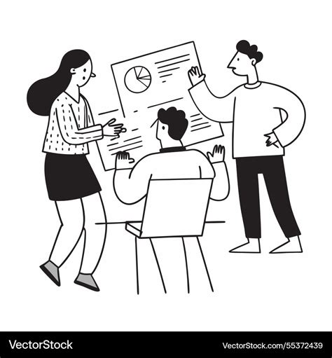 2d Minimalize As Financial Advisor Using Ai Tools Vector Image