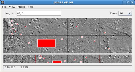 Shape Layer Jmars Java Mission Planning And Analysis For Remote Sensing