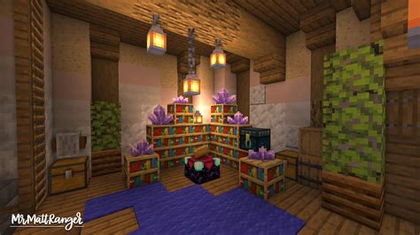 Minecraft Wizard Tower Interior